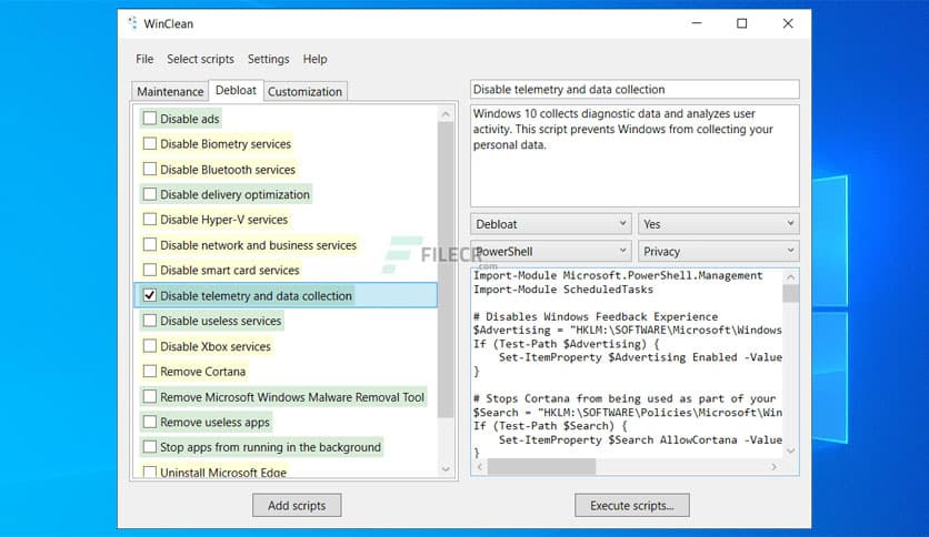 WinClean 1.3.1 Full Version Free Download - FileCR