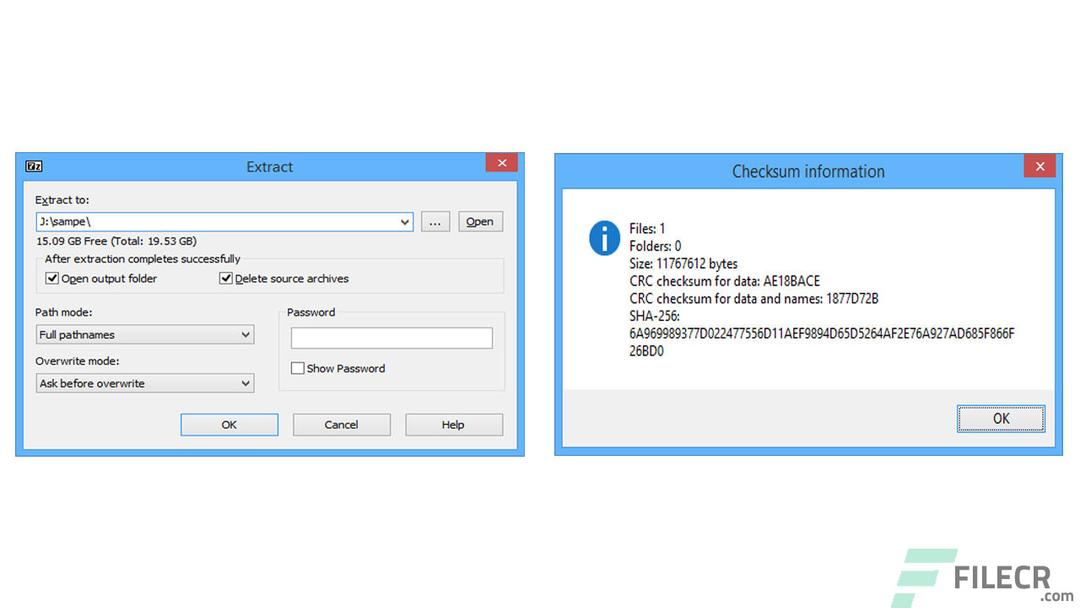 7-Zip 25.01 Free Download Offline Installer - FileCR