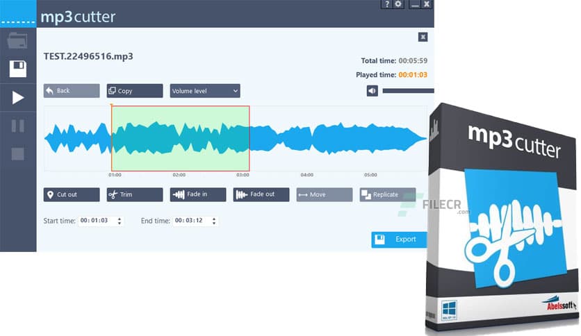 Abelssoft mp3 cutter Pro 8.1 Free Download - FileCR