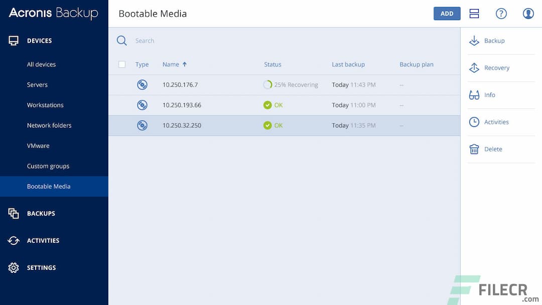 Acronis Cyber Backup 12.5.16545 BootCD Free Download - FileCR