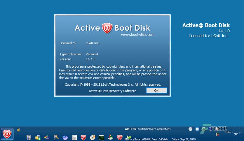 Active Boot Disk 25.2.1a Free Download - FileCR