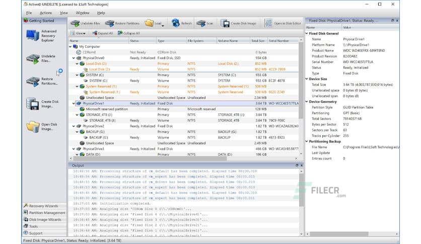 Active UNDELETE Ultimate 25.0.1 + WinPE - FileCR