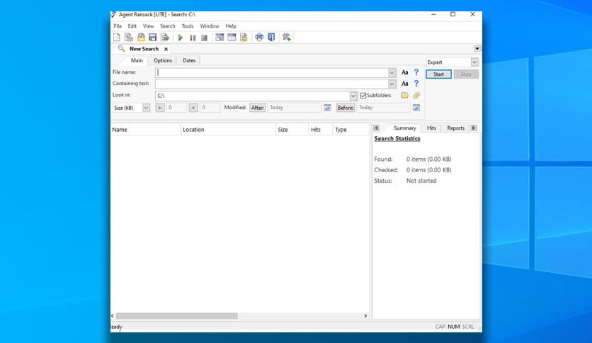 Agent Ransack Lite 3530 Free Download - FileCR