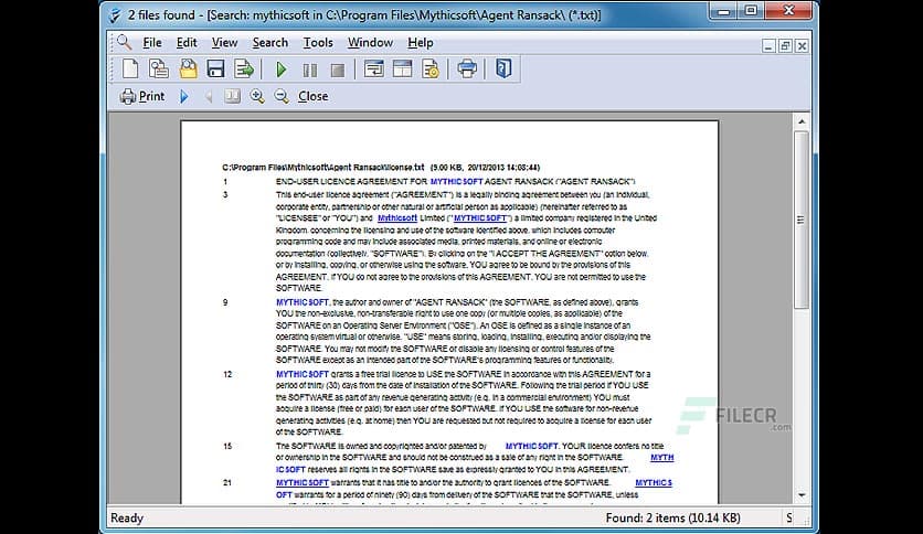 Agent Ransack Pro 2022.3522 Free Download - FileCR
