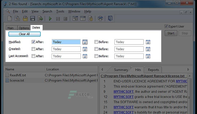 Agent Ransack Pro 2022.3522 Free Download - FileCR