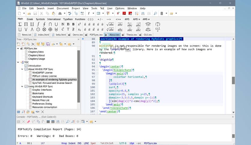 WinEdt 11.1 Build 20230519 Full Version Download - FileCR