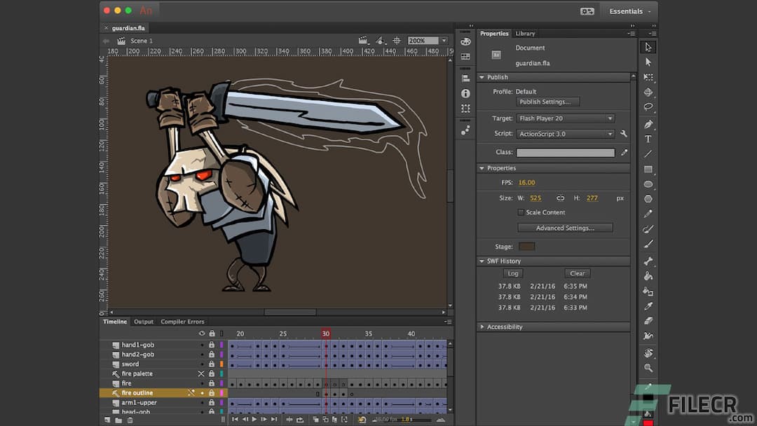 Adobe Animate 2024 (v24.0.13.5) Pre-Activated - FileCR