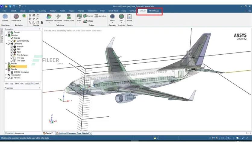 ANSYS EMA3D Cable 2025 R2 Free Download - FileCR