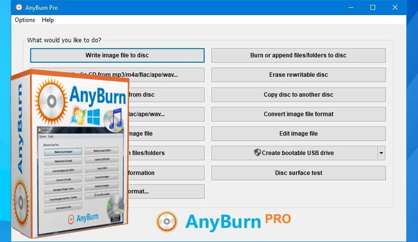AnyBurn Pro Download (Latest 2025) - FileCR