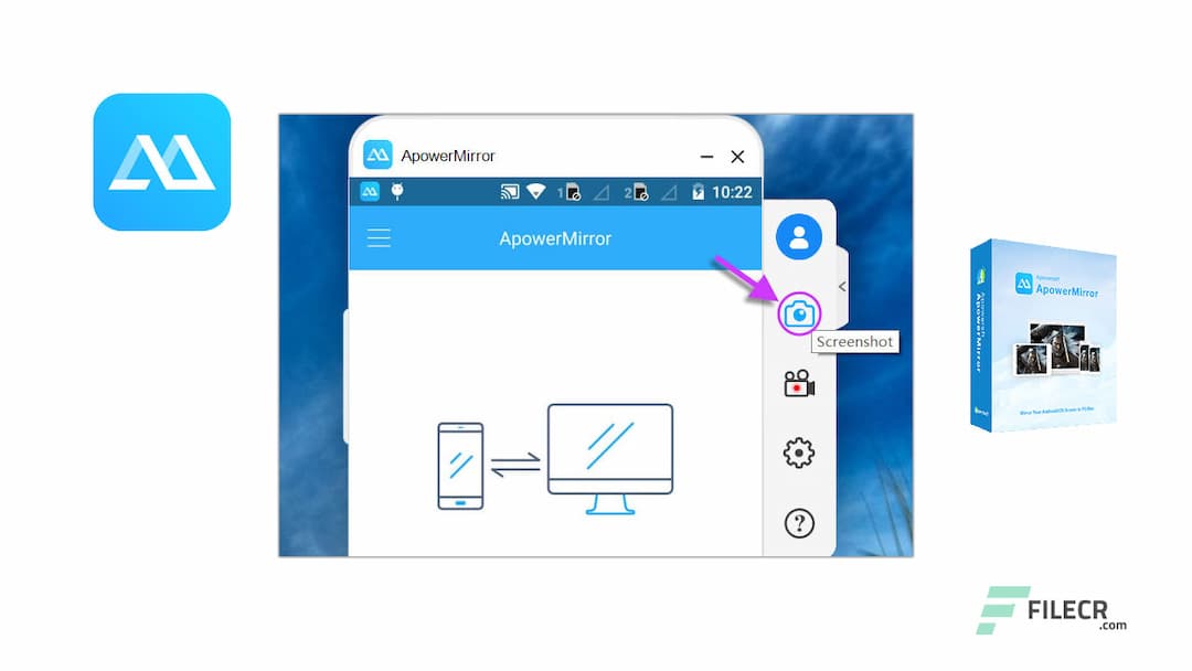 Apowersoft ApowerMirror 1.6.5.2 Free Download - FileCR