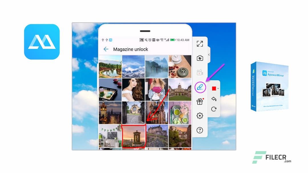 Apowersoft ApowerMirror 1.6.5.2 Free Download - FileCR