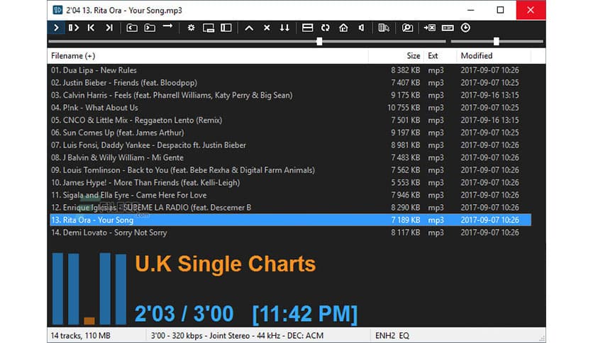 Audio Player 1by1 1.9.9.0 Full Version Download - FileCR