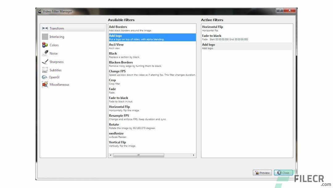 Avidemux 2.8.2 (r240908) Free Download - FileCR
