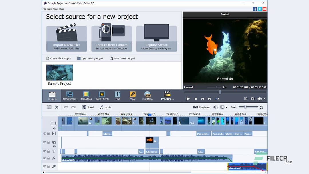 AVS Video Editor 26.0.2.17 Free Download - FileCR