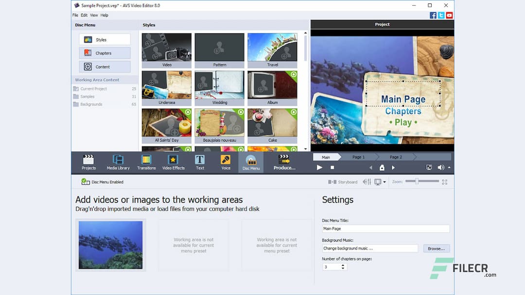 AVS Video Editor 11.1.2.42 Free Download - FileCR