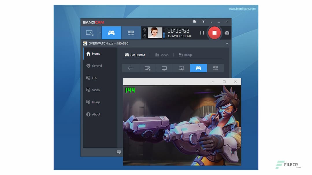 Bandicam 8.2.2.2531 Free Download - FileCR