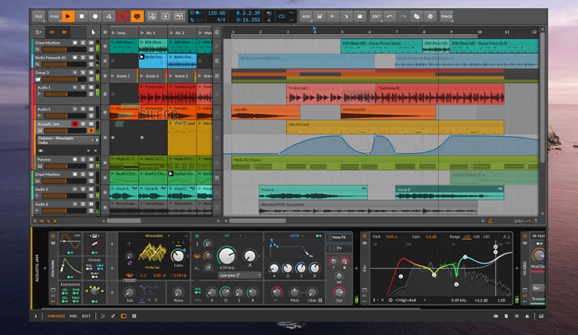Bitwig Studio 5.3.13 for MacOS Free Download - FileCR