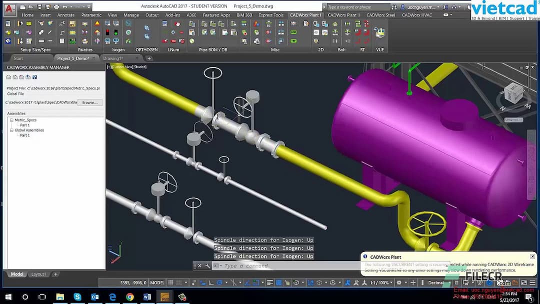CADWorx 2019 v19.00.00 Free Download - FileCR