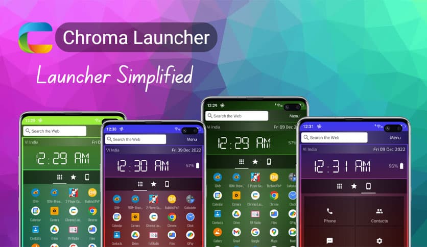 Chroma Launcher v1.9 Pro APK Free Download - FileCR