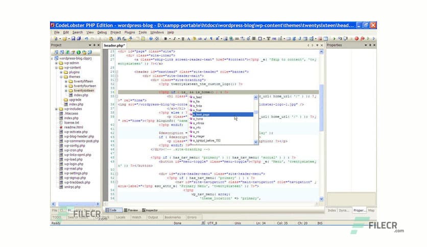 CodeLobster IDE Professional 2.6.0 Free Download - FileCR
