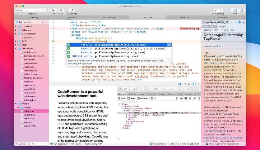 CodeRunner 4.3 for MacOS Full Version Free Download - FileCR