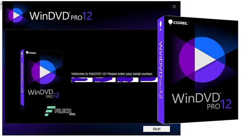 Corel WinDVD Pro 12.0.0.265 SP8 Free Download - FileCR