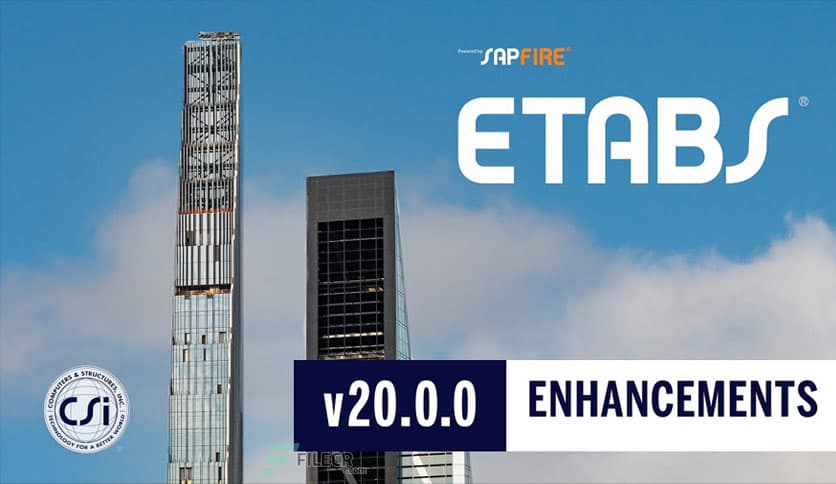 CSI ETABS Ultimate 21.0.1.3178 - FileCR