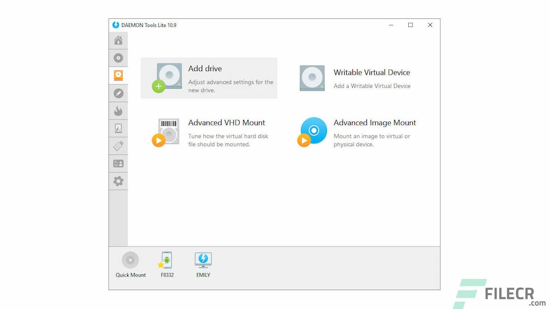 DAEMON Tools Lite Download (Latest 2025) - FileCR