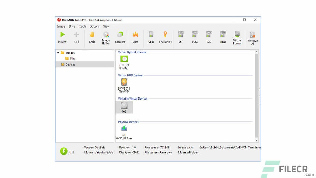 DAEMON Tools Pro 8.3.0.0742 Free Download - FileCR