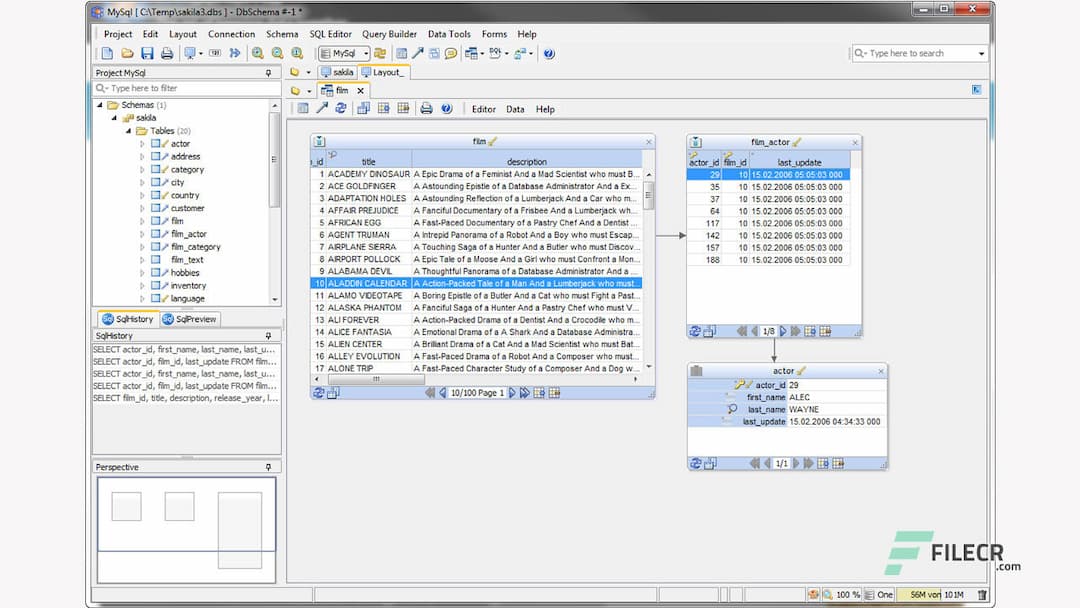 DbSchema 8.2.7 Free Download (Win/Linux/Mac) - FileCR