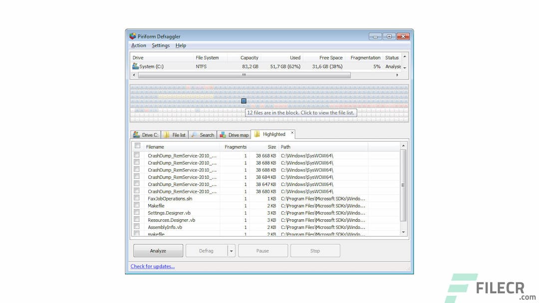 Defraggler 2.22.995 Professional / Business / Technician