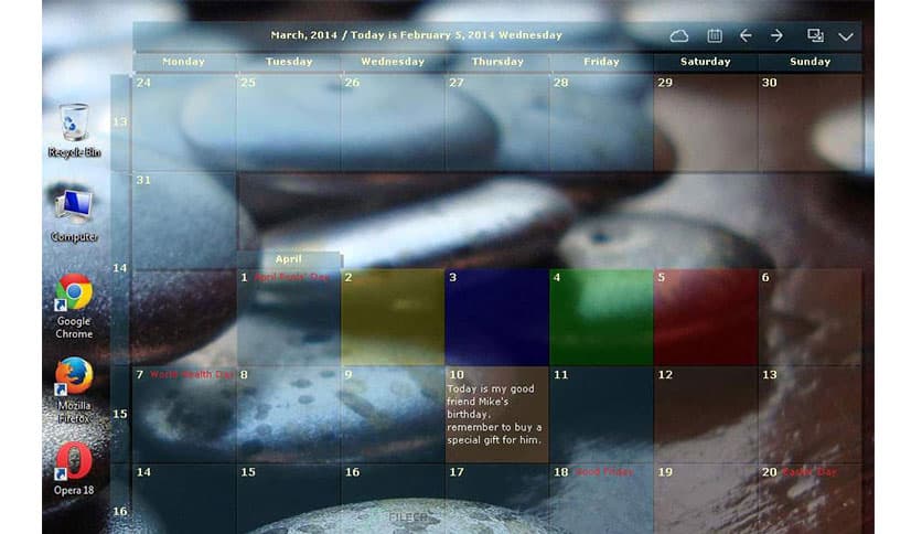 Desktop Calendar 3.25.252.7603 Free Download - FileCR