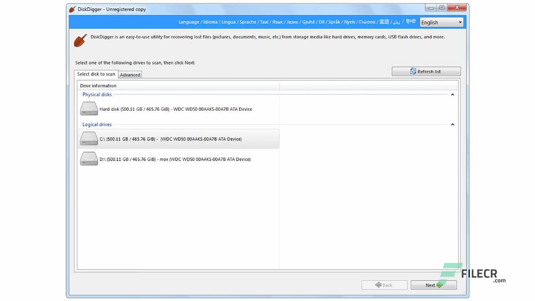 DiskDigger 2.0.11.4091 Free Download - FileCR