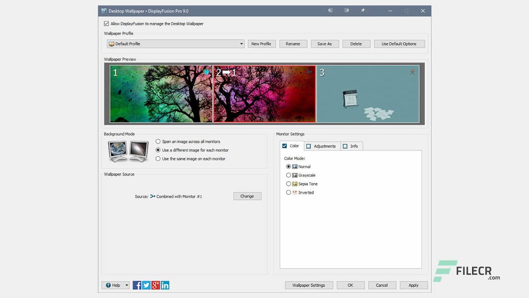 DisplayFusion Pro 11.1.1 Free Download - FileCR