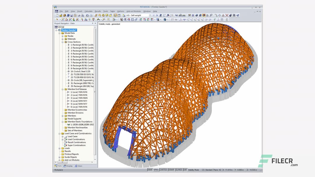 Dlubal RSTAB 8.29.01.161059 Free Download - FileCR