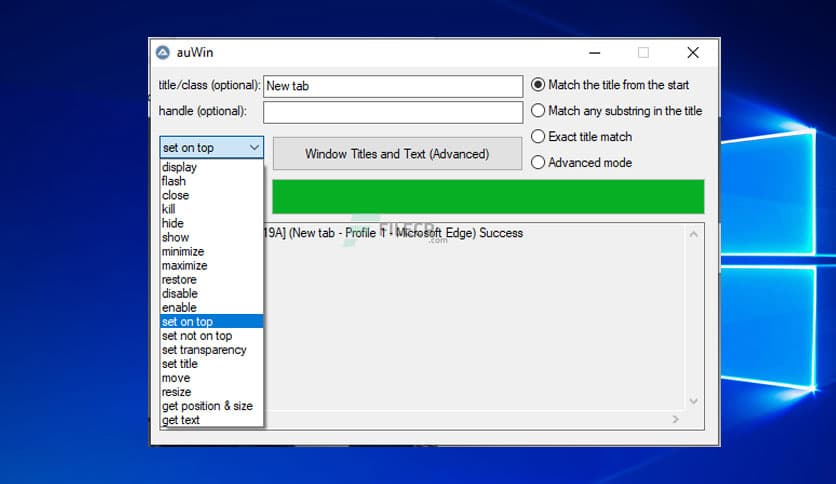 auWin 1.1.2 Free Download - FileCR
