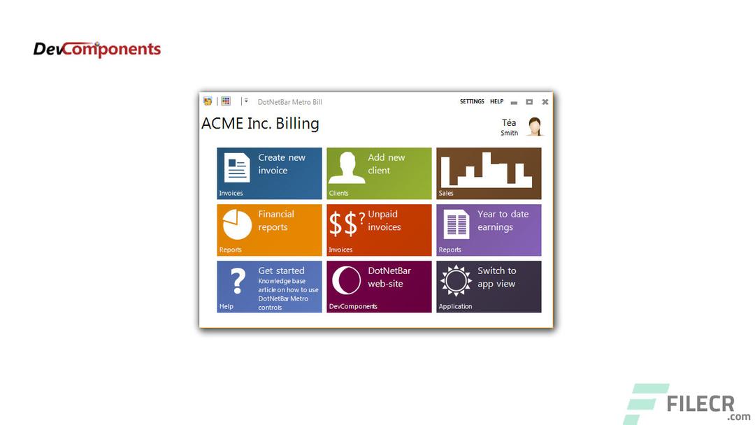 DevComponents DotNetBar 14.1.0.37 - FileCR
