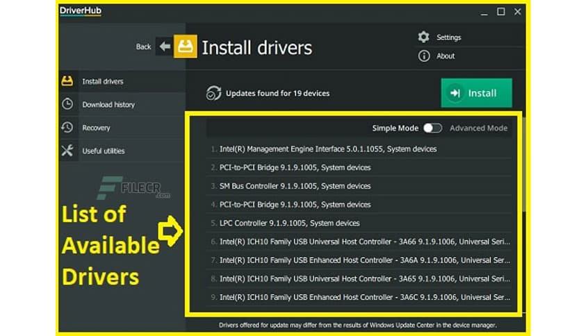 DriverHub 2.0.0 Full Version Free Download - FileCR