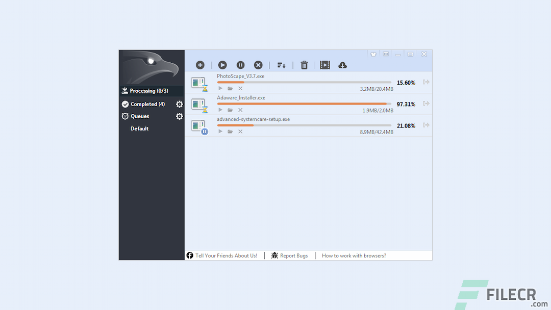 EagleGet 2.1.6.70 Full Version Free Download - FileCR