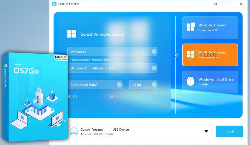 EaseUS OS2Go 4.0 build 20230418 Free Download - FileCR