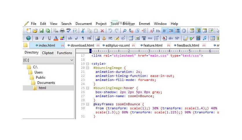 ES-Computing EditPlus 6.1.780 Free Download- FileCR