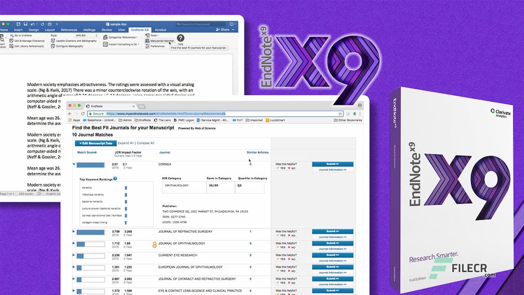 EndNote Download Free (Latest 2025) - FileCR