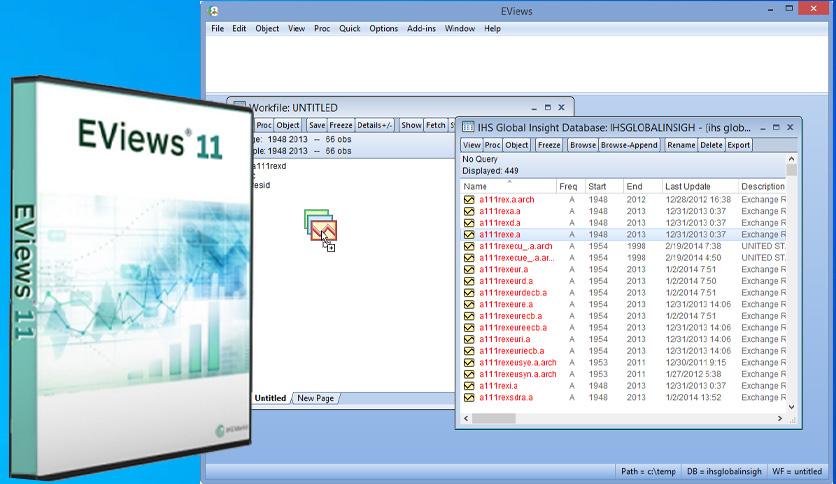 EViews Enterprise 13.0 Free Download - FileCR