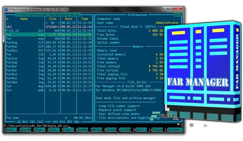 Far Manager 3.0 Build 6575 Free Download - FileCR