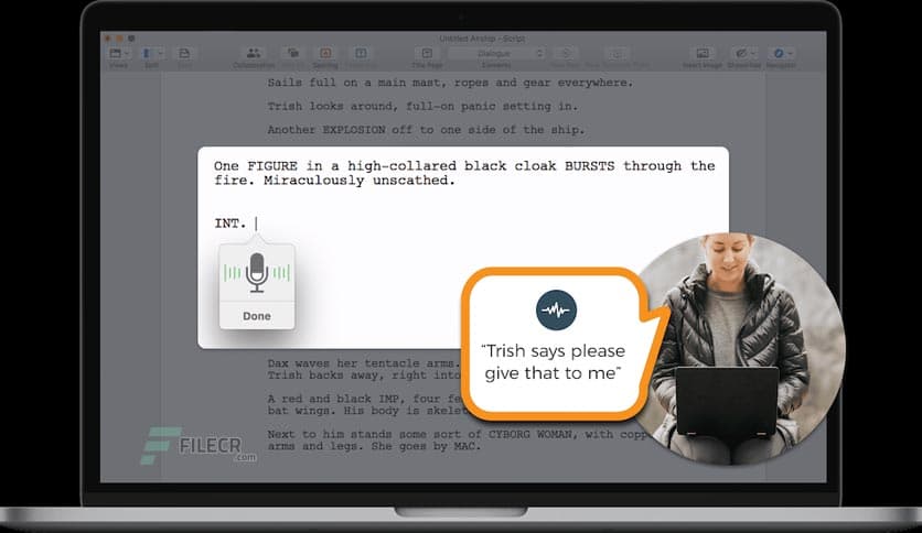 Final Draft 13.2.5 Build 94 for MacOS Free Download - FileCR