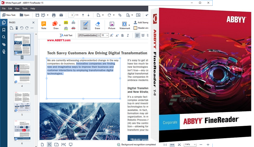 ABBYY FineReader 16.0.14.7295 Corporate - FileCR