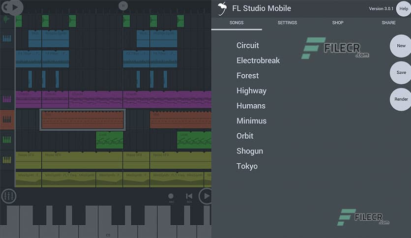 FL Studio Mobile 4.6.14 Free Download - FileCR