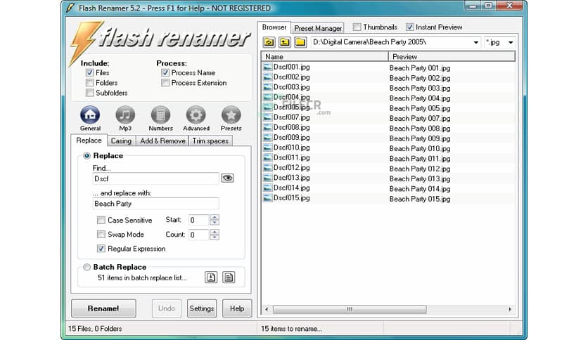 Flash Renamer 6.82 Full Version Free Download - FileCR