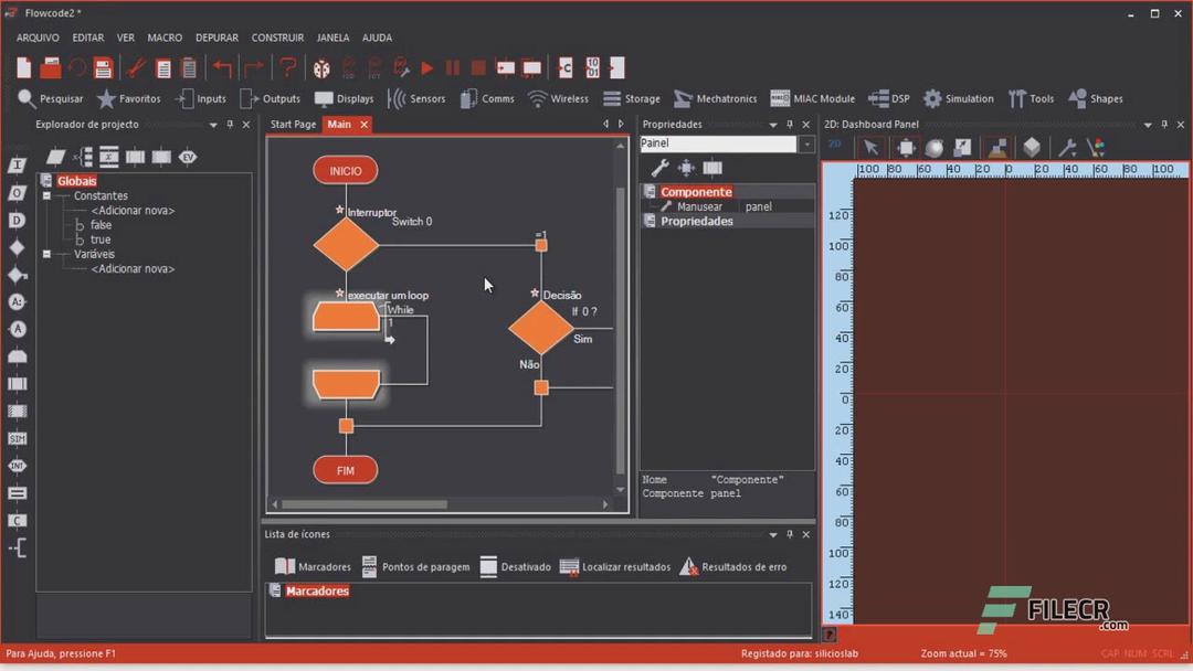 Flowcode 8 Professional Full Version Free Download - FileCR