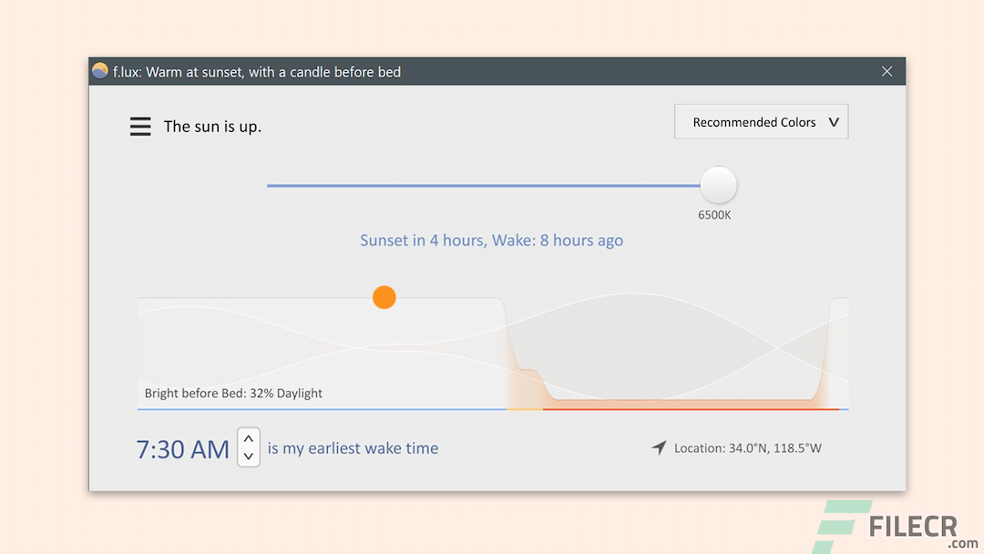 f.lux Download (Latest 2026) - FileCR